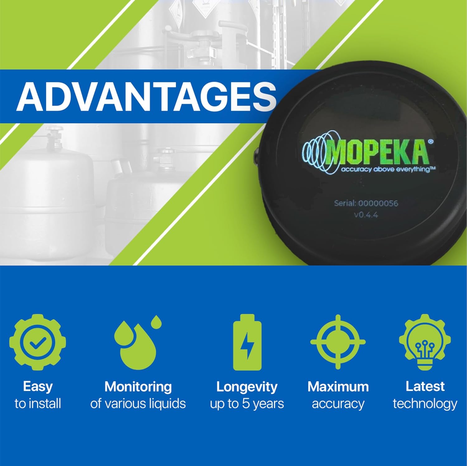 Mopeka® LCD Display Part # M2018002 - MopekaIOT